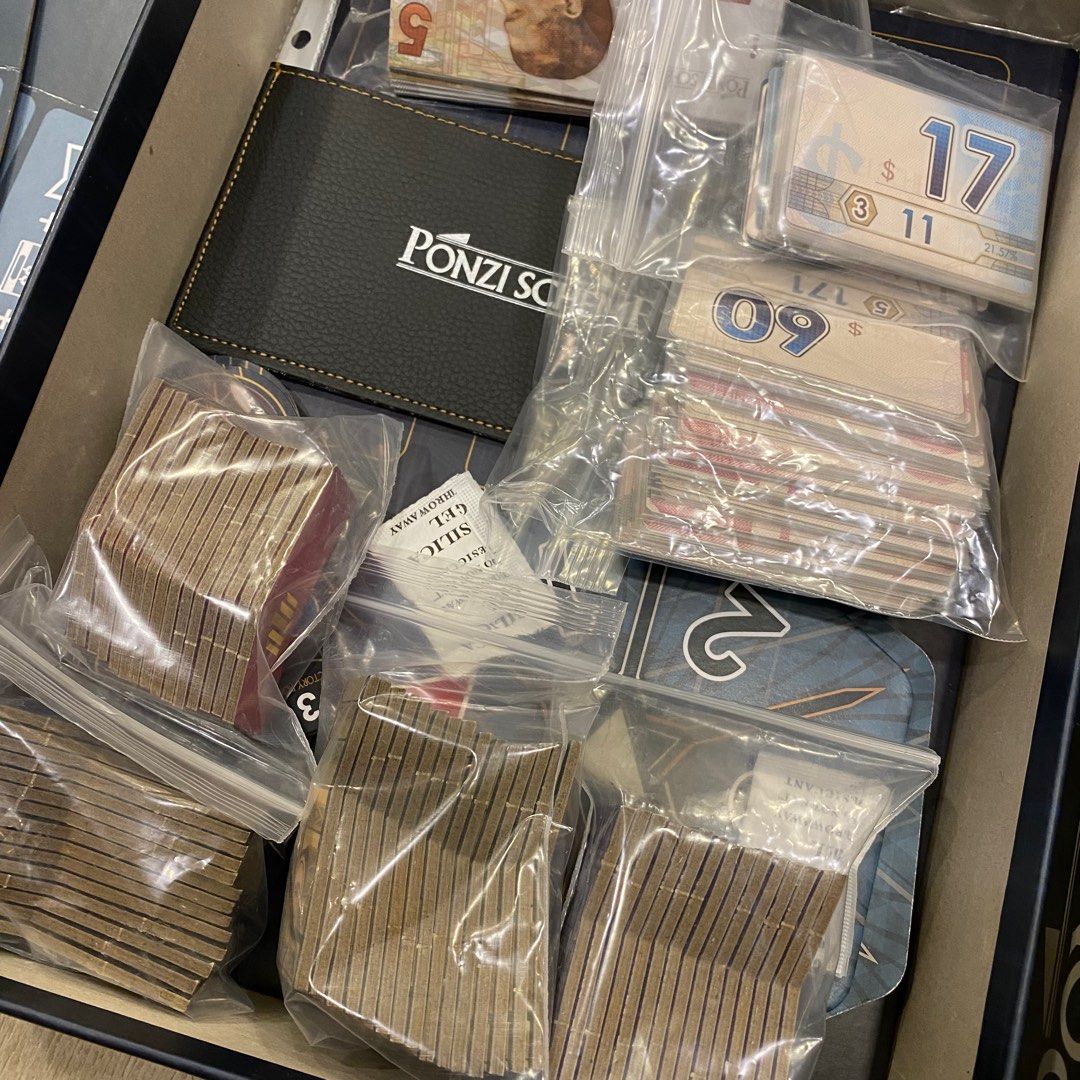 Ponzi Scheme Board Game, Hobbies & Toys, Toys & Games on Carousell