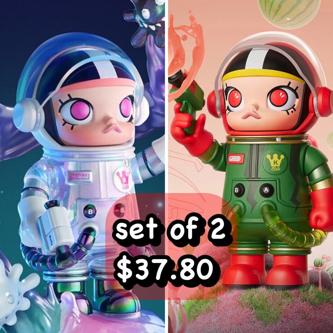 Popmart mega molly 100% instinctoy watermelon, Hobbies & Toys, Toys ...