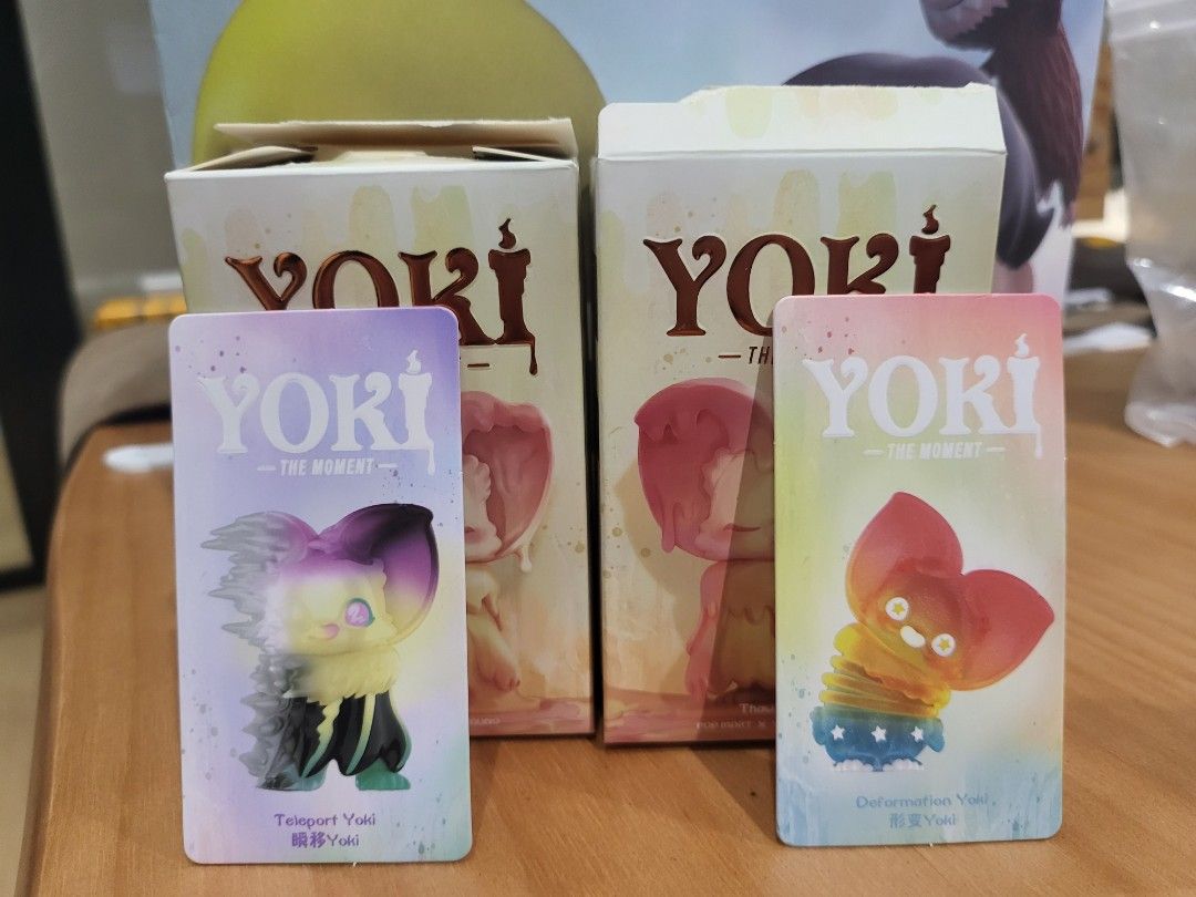 Popmart yoki the moment series, Hobbies & Toys, Toys & Games on Carousell