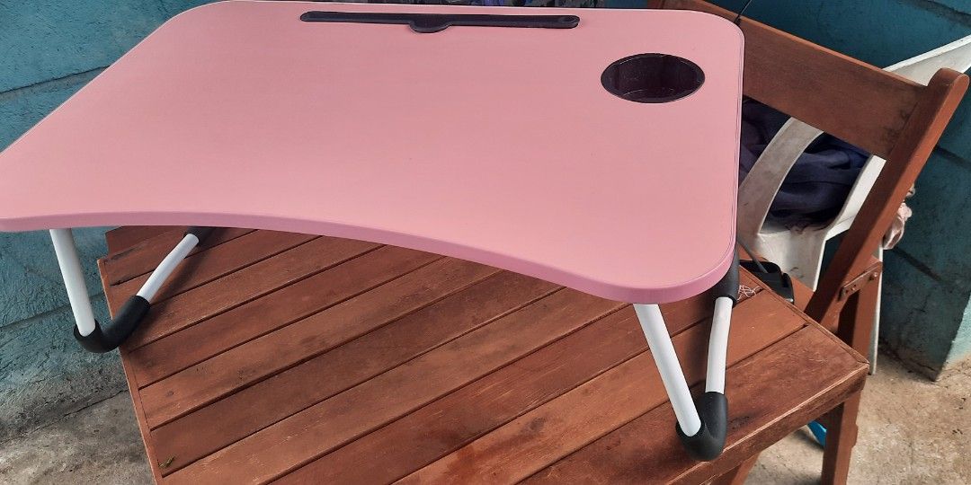 Portable Folding Table for Study, Laptop Desk, Mini Laptop Support Tray ...