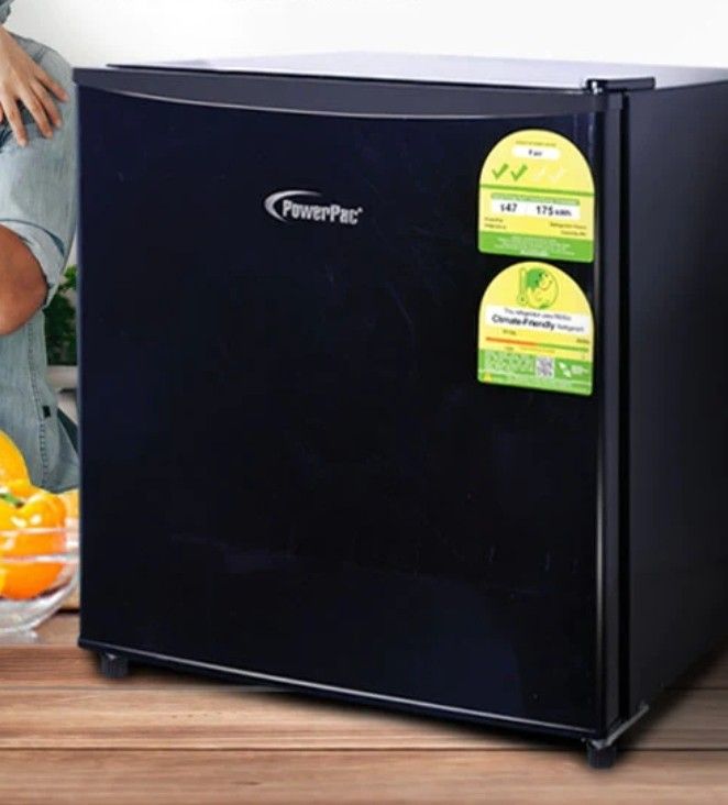 PowerPac Bar Fridge 50L / Mini Fridge with Lock-PPBF555A, TV & Home ...