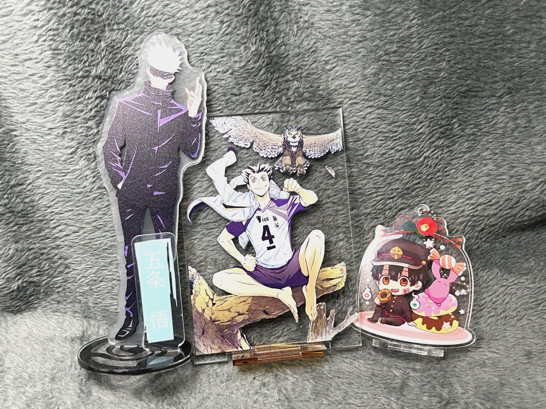 Pre loved Anime merch cells at work, Haikyuu, My hero academia ...