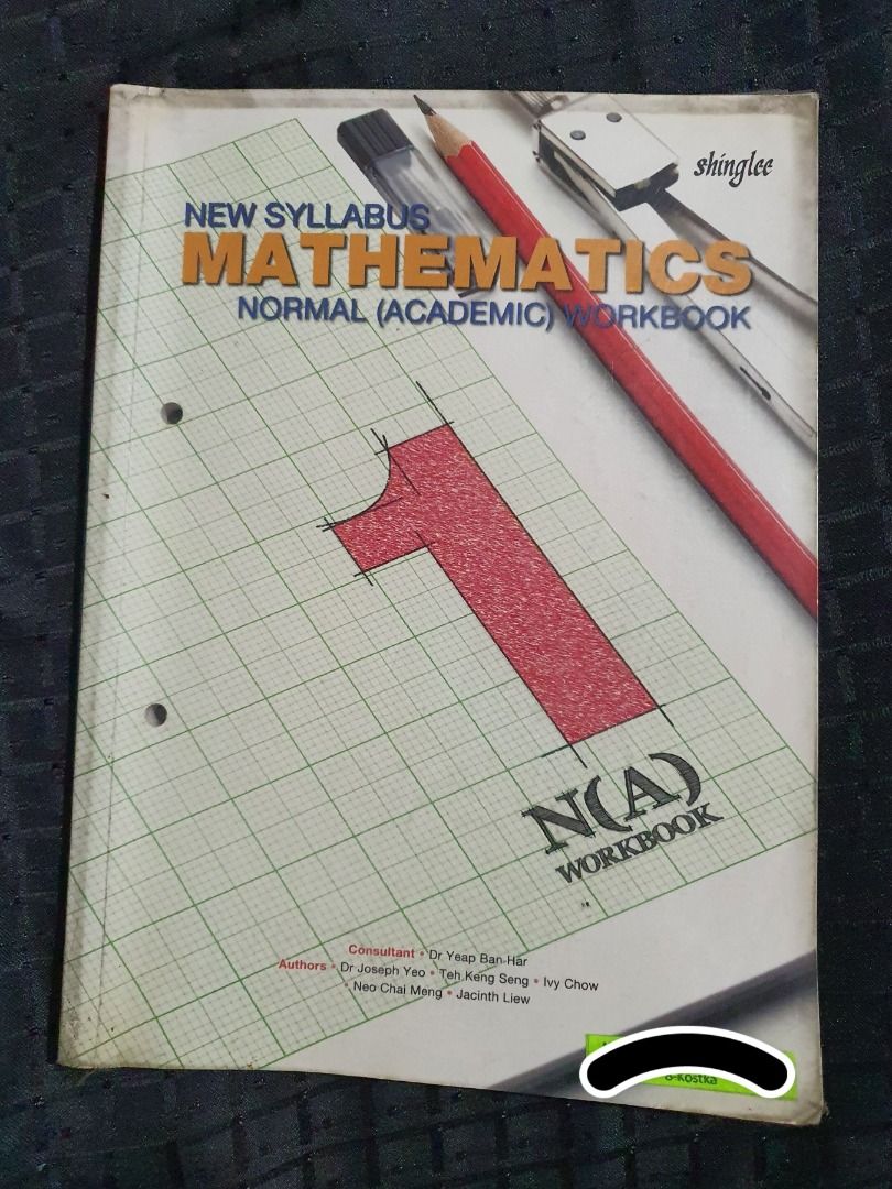 PRE-LOVED New Syllabus Mathematics Normal (Academic) Workbook, Hobbies ...