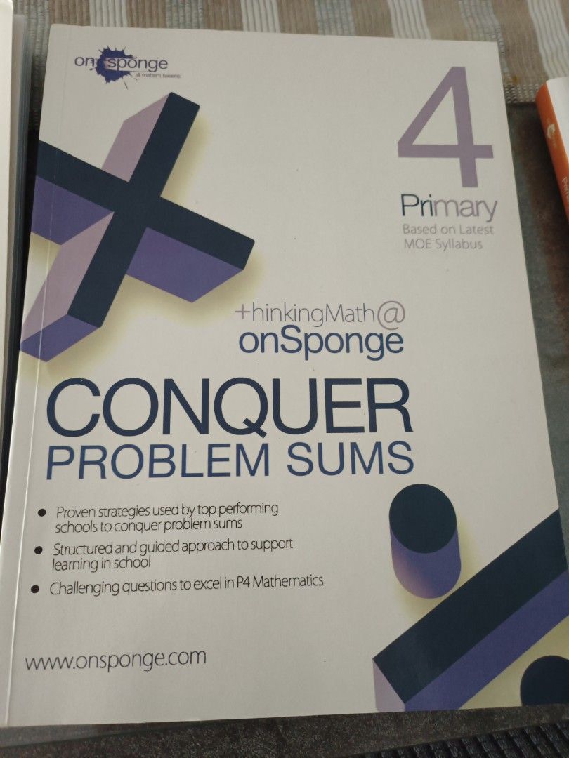 Primary 4 math assessment book: up to latest MOE syllabus, Hobbies ...