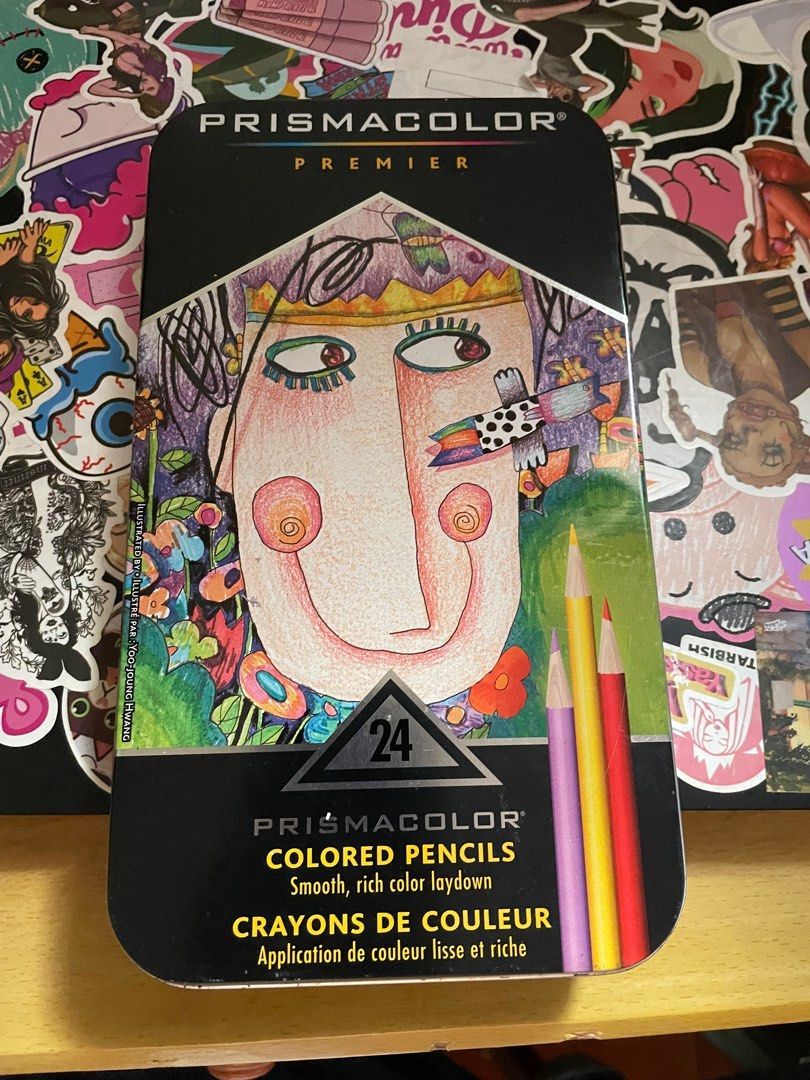 PRISMACOLOR PREMIER 24 COLORS COLOR PENCIL SALE, Hobbies & Toys ...