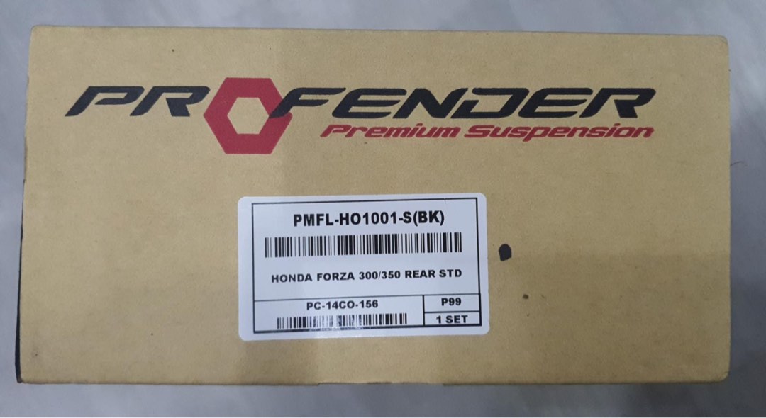 Profender Flash Series Suspension, Motorcycles, Motorcycle Accessories ...