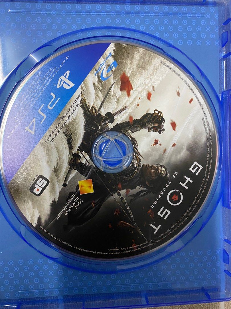 Ps4 games Ghost of Tsushima cd, Video Gaming, Video Games, PlayStation ...