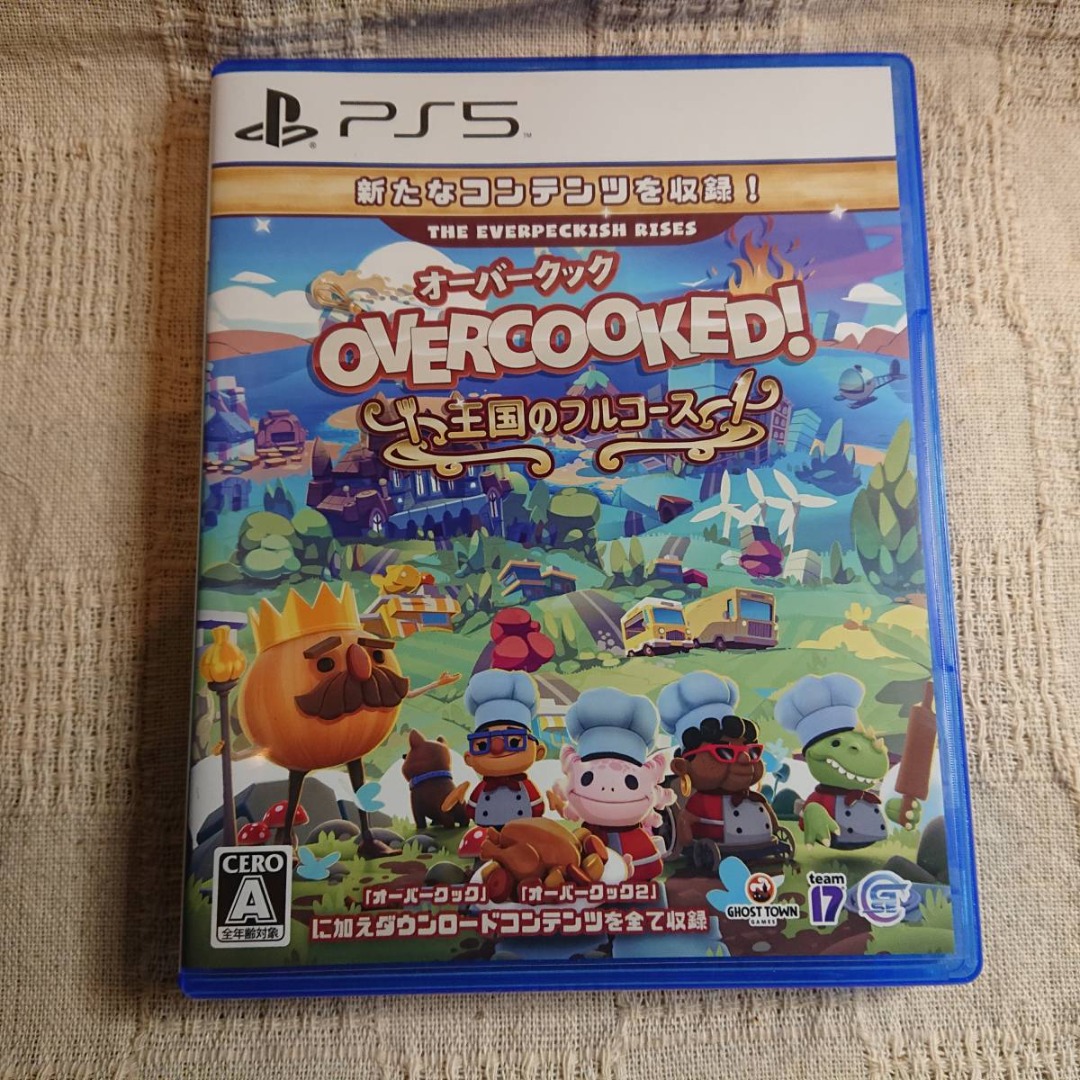PS5 Overcooked! Overcooked 王國全過程, 電子遊戲, 電子遊戲, PlayStation - Carousell