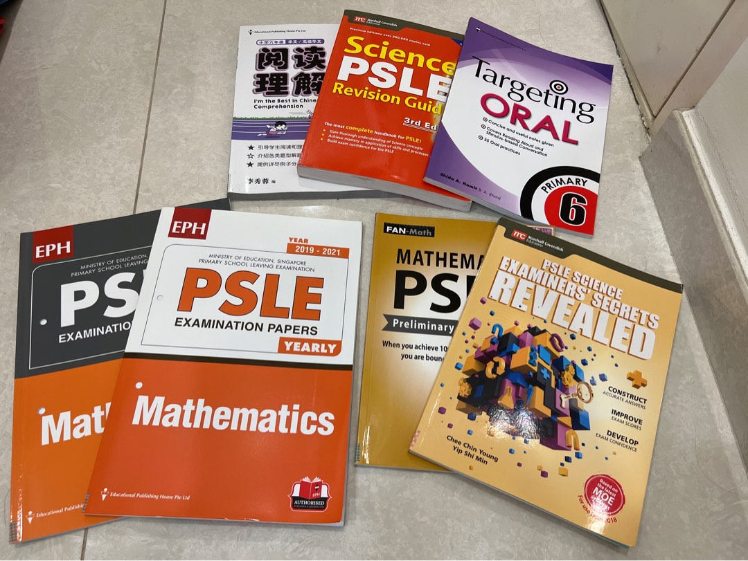 PSLE Assessment Books - Fan math, psle exam questions topical yearly ...