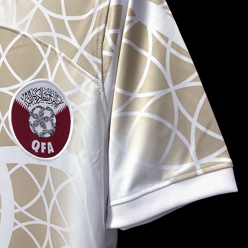 Qatar National Team Away Jersey 2022, Sports Equipment, Sports & Games ...