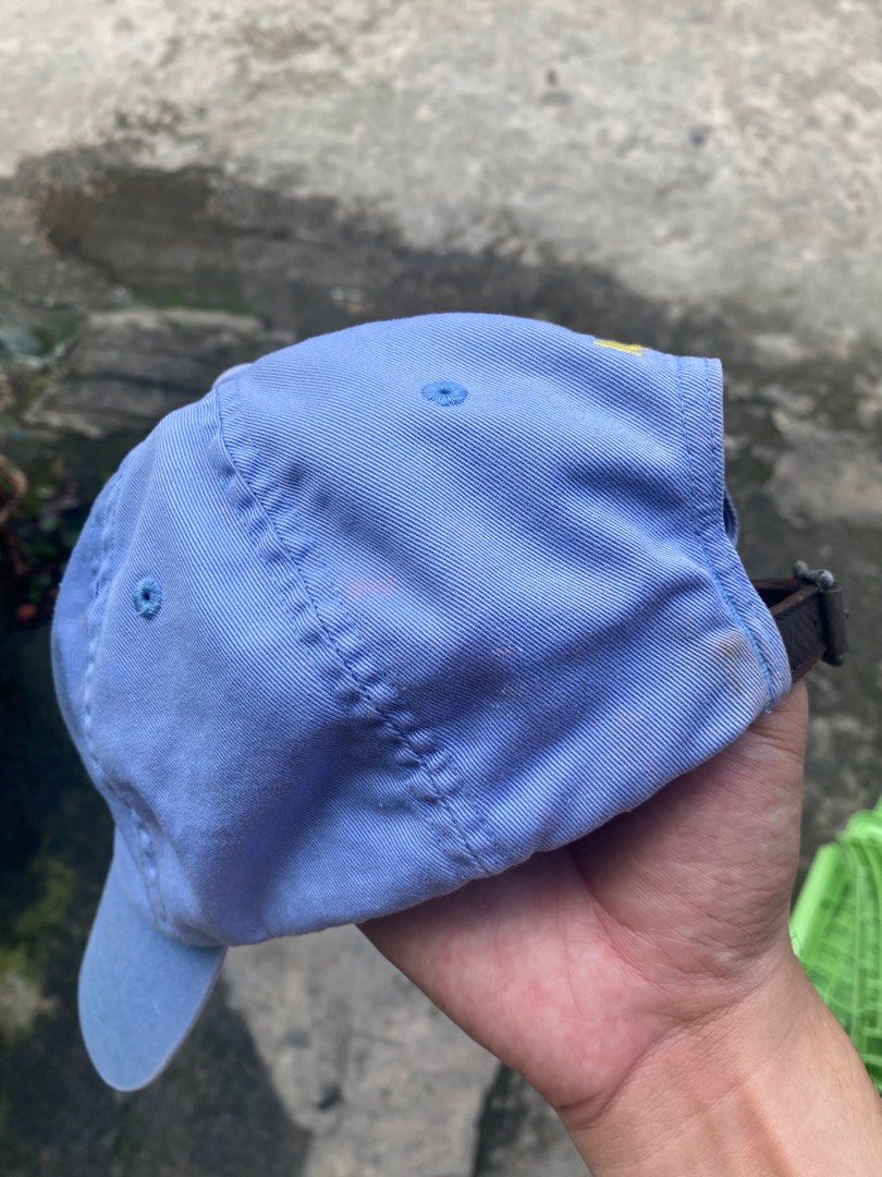 RALPH LAUREN CAP LIGHT BLUE ORIGINAL, Men's Fashion, Watches ...