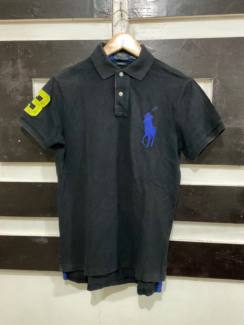 Ralph Lauren Polo Shirt Big Pony, Men's Fashion, Tops & Sets, Tshirts & Polo Shirts on Carousell