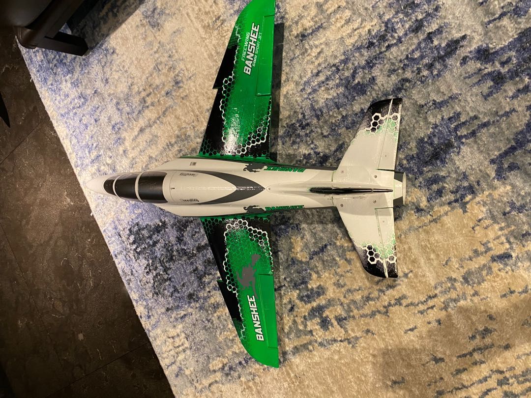 RC Jet . Freewing Banshee 64mm, Hobbies & Toys, Toys & Games on Carousell