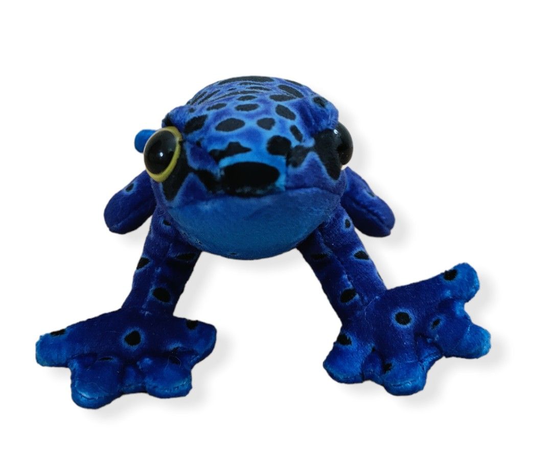 Realistic Animal Plush - BLUE POISON DART FROG PLUSH, Hobbies & Toys ...