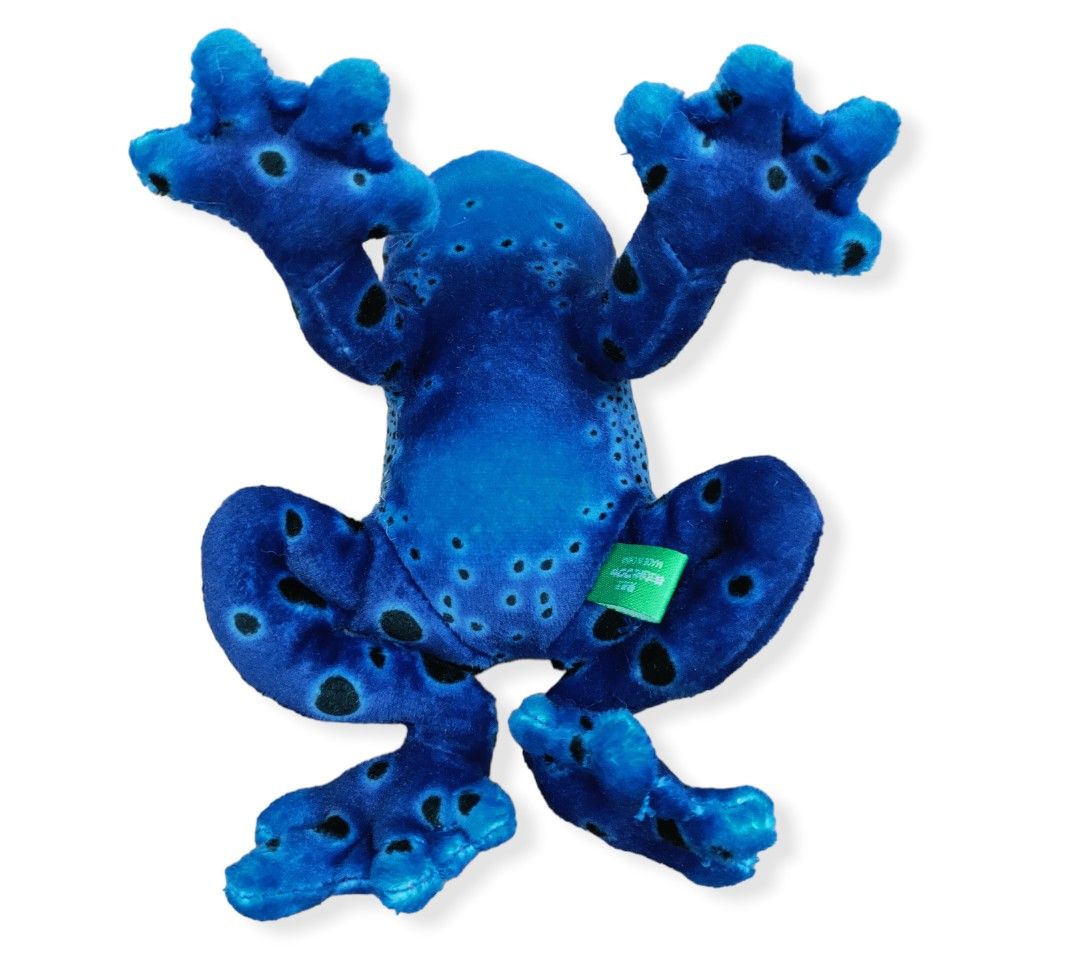 Realistic Animal Plush - BLUE POISON DART FROG PLUSH, Hobbies & Toys ...