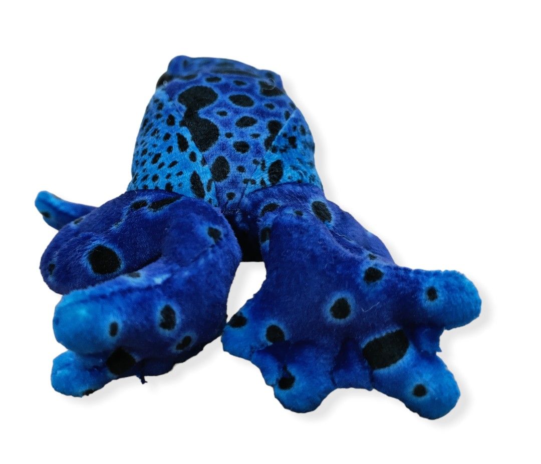 Realistic Animal Plush - BLUE POISON DART FROG PLUSH, Hobbies & Toys ...