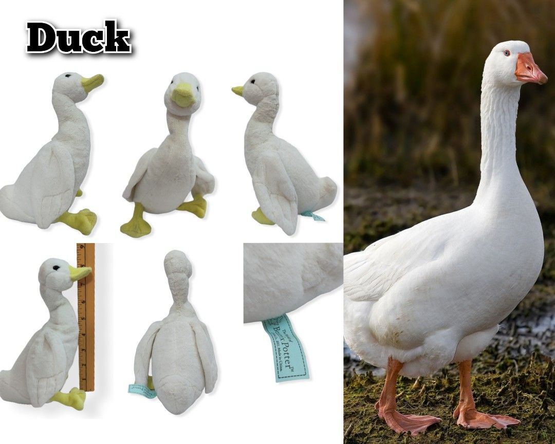 Realistic Duck Plush, Hobbies & Toys, Toys & Games on Carousell
