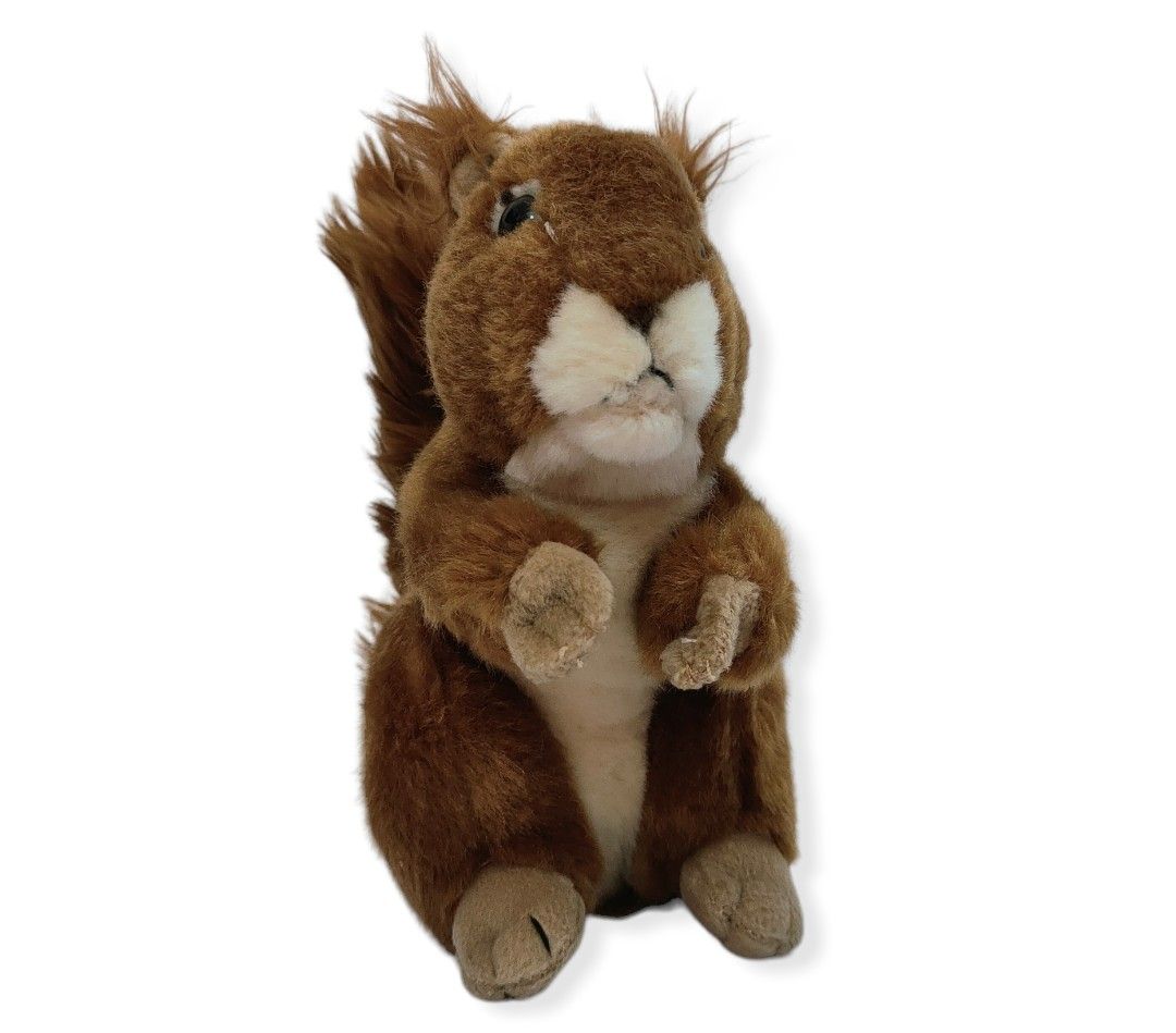 Realistic Squirrel Stuffed Toy, Hobbies & Toys, Toys & Games on Carousell