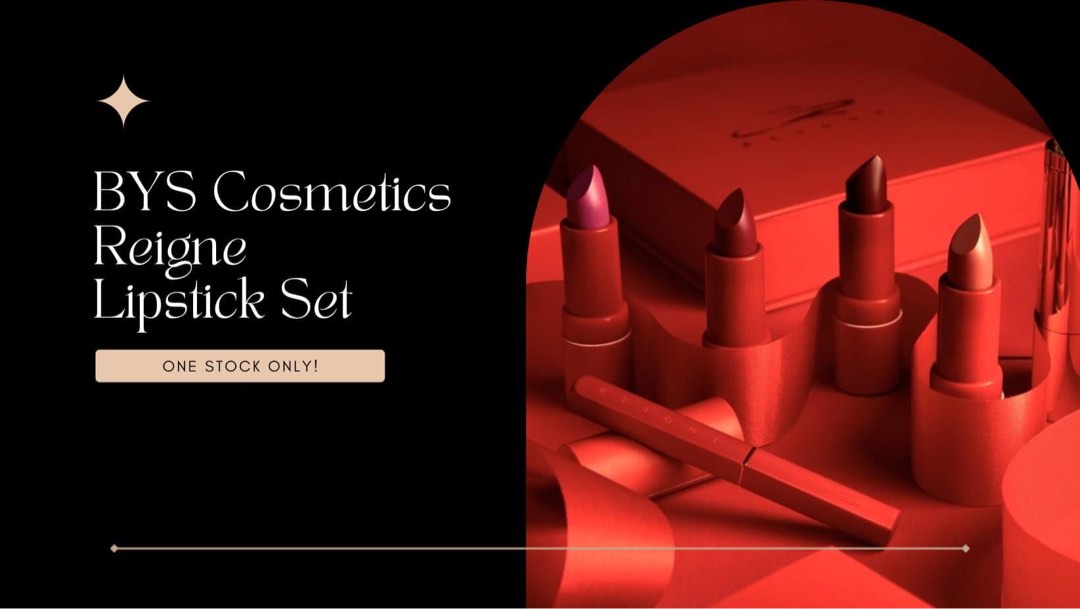 REIGNE X BYS COSMETICS | REGINE VELASQUEZ THE CROWN LIPSTICK SET ...