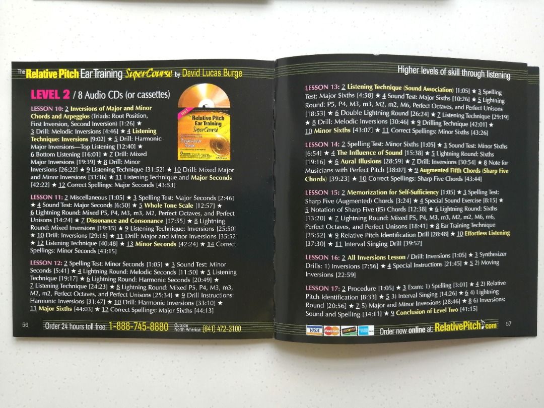 Relative Pitch Ear Training Super Course by David Lucas Burge (Amazon ...