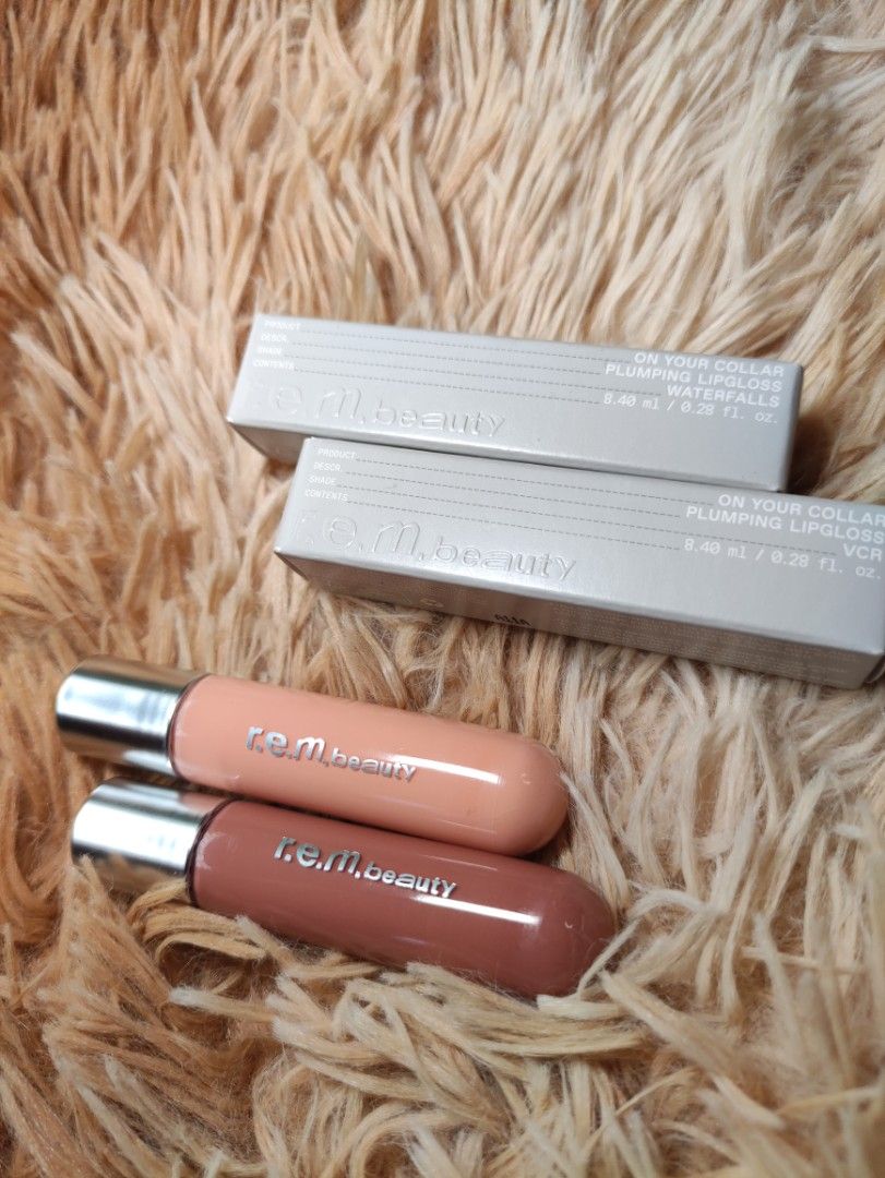 Rem Beauty Plumping Lipgloss (VCR & Waterfalls), Beauty & Personal Care ...