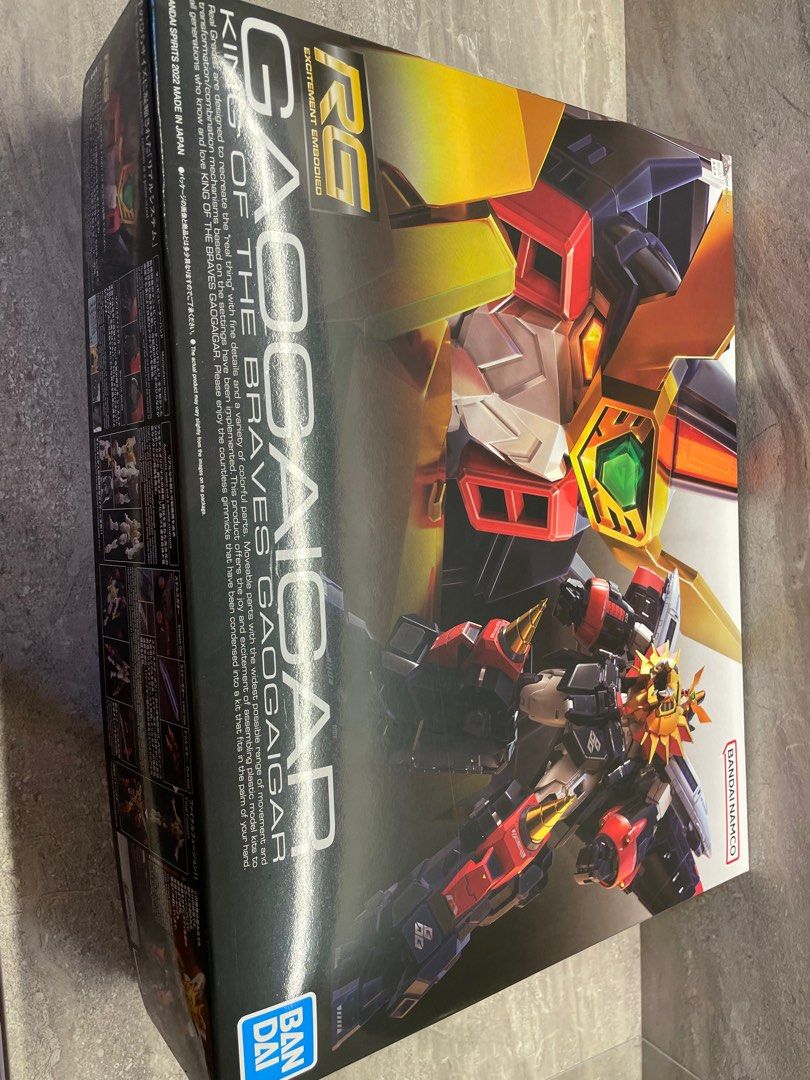 RG Gao Gai Gar GaoGaiGar, 興趣及遊戲, 玩具 & 遊戲類 - Carousell