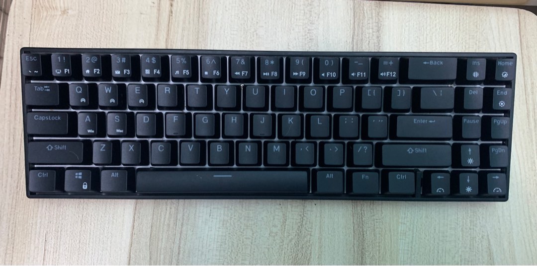 RK71 DUAL MODE MECHANICAL KEYBOARD RGB (red switches), Computers & Tech ...