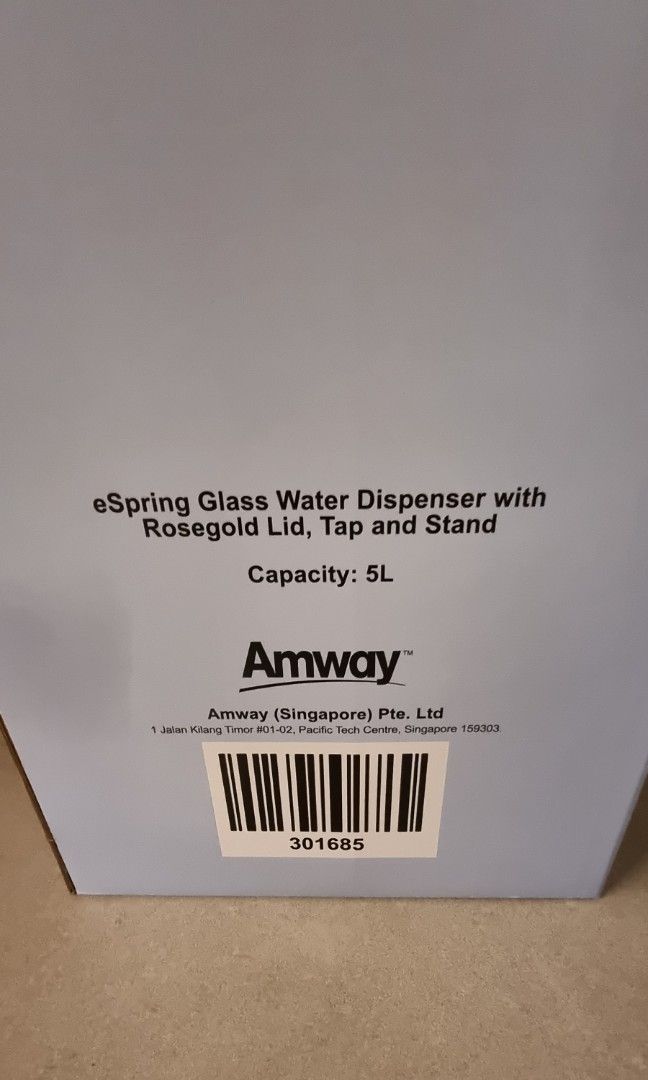 Rose Gold Water Dispenser 5L x2, Furniture & Home Living, Kitchenware ...