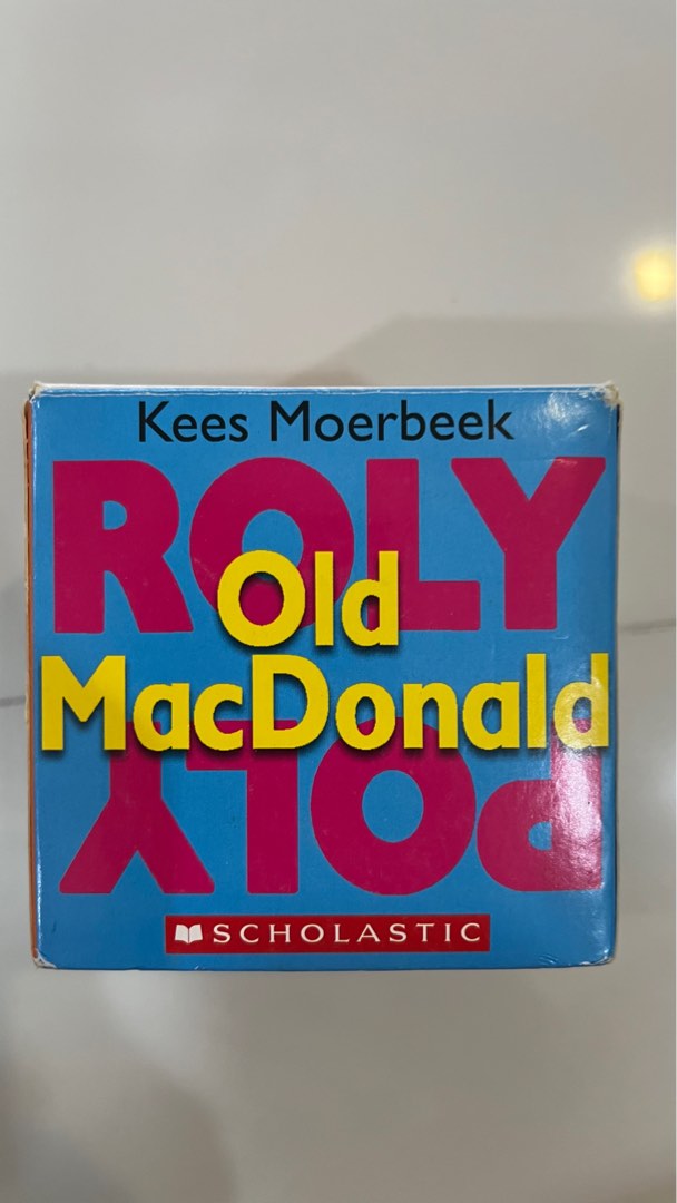 Scholastic Roly Poly Books Goldilocks, Old MacDonald, Hobbies & Toys ...