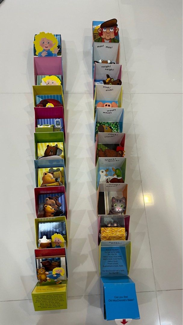 Scholastic Roly Poly Books Goldilocks, Old MacDonald, Hobbies & Toys ...