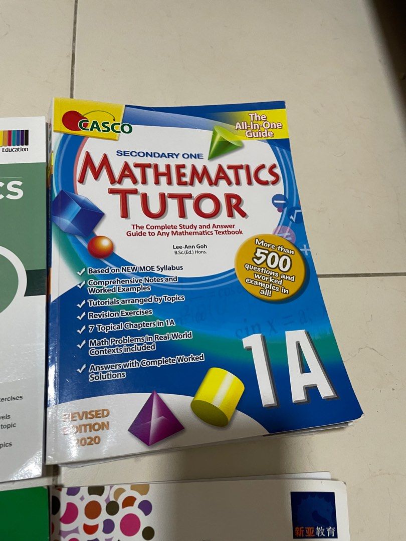 Sec 1 assessment book (maths,Eng, geography, Chinese), Hobbies & Toys, Books & Magazines ...