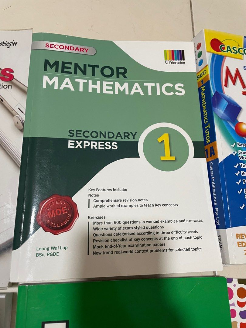Sec 1 assessment book (maths,Eng, geography, Chinese), Hobbies & Toys, Books & Magazines ...