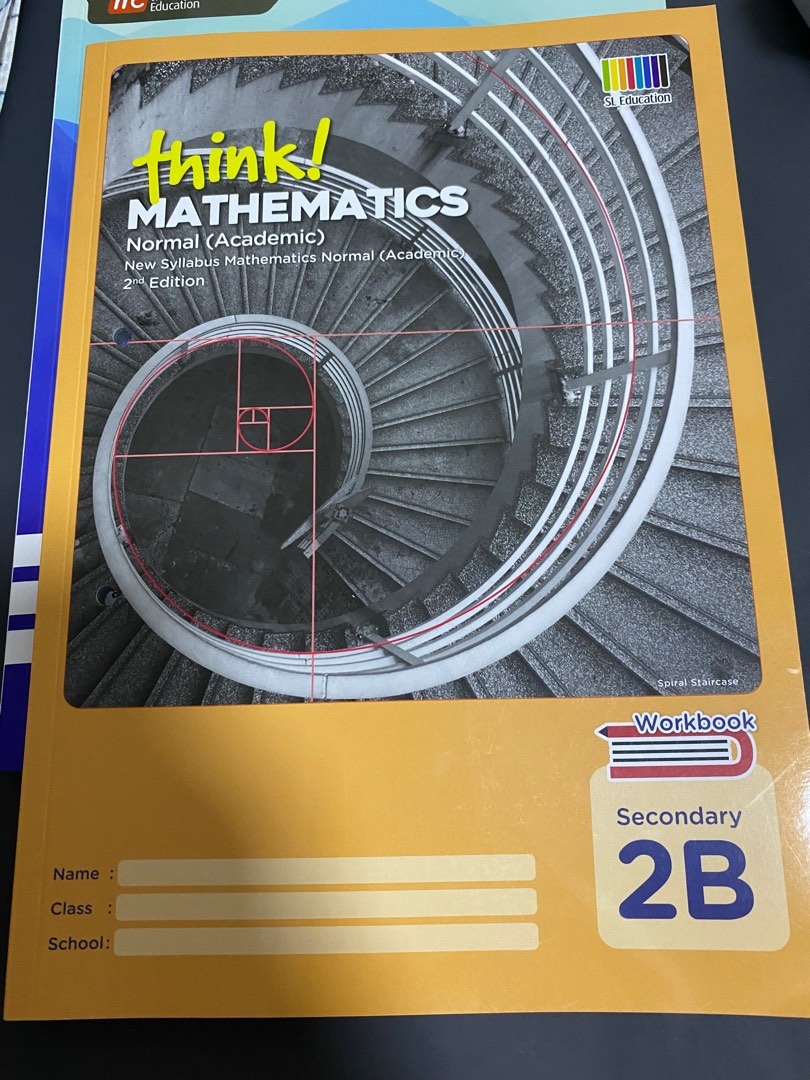 Sec 2 maths (NA) workbook, Hobbies & Toys, Stationery & Craft ...