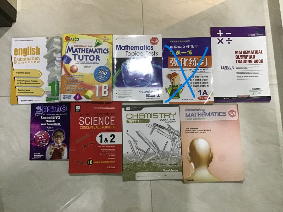 Secondary School Textbooks/Assessment Books FOC!, Hobbies & Toys, Books ...