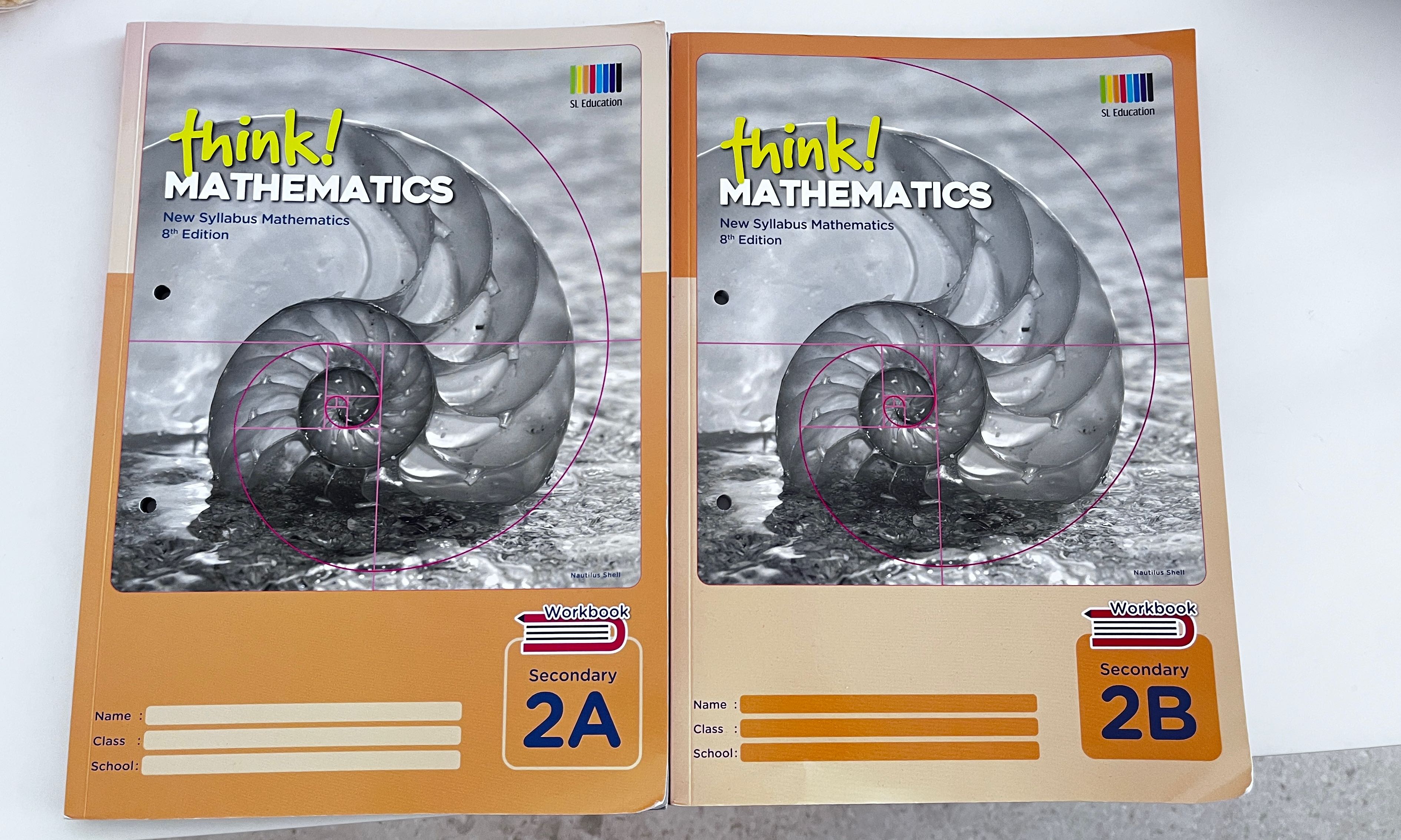 Secondary Think! Mathematics Workbook 2A & 2B, Hobbies & Toys, Books ...