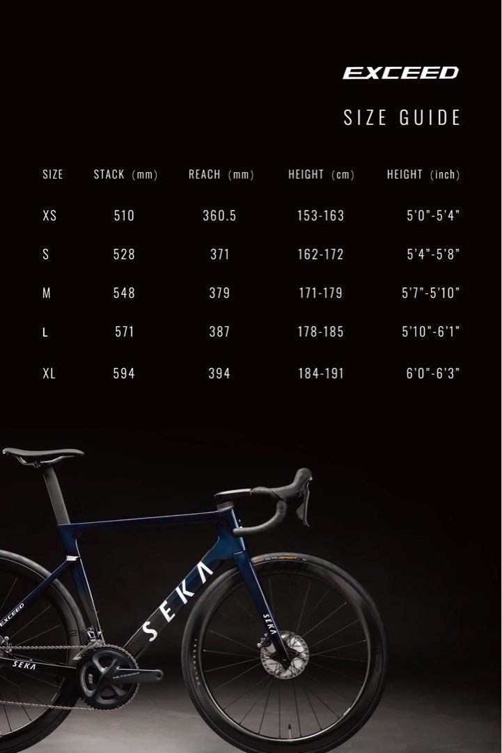 SEKA EXCEED FRAMESET STANDARD EDITION , Sports Equipment, Bicycles ...