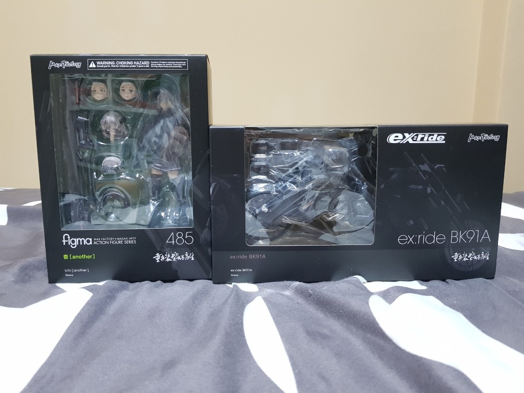 [SELLING TOGETHER] Figma No. 485 & ex:ride BK91A figure and bike set ...