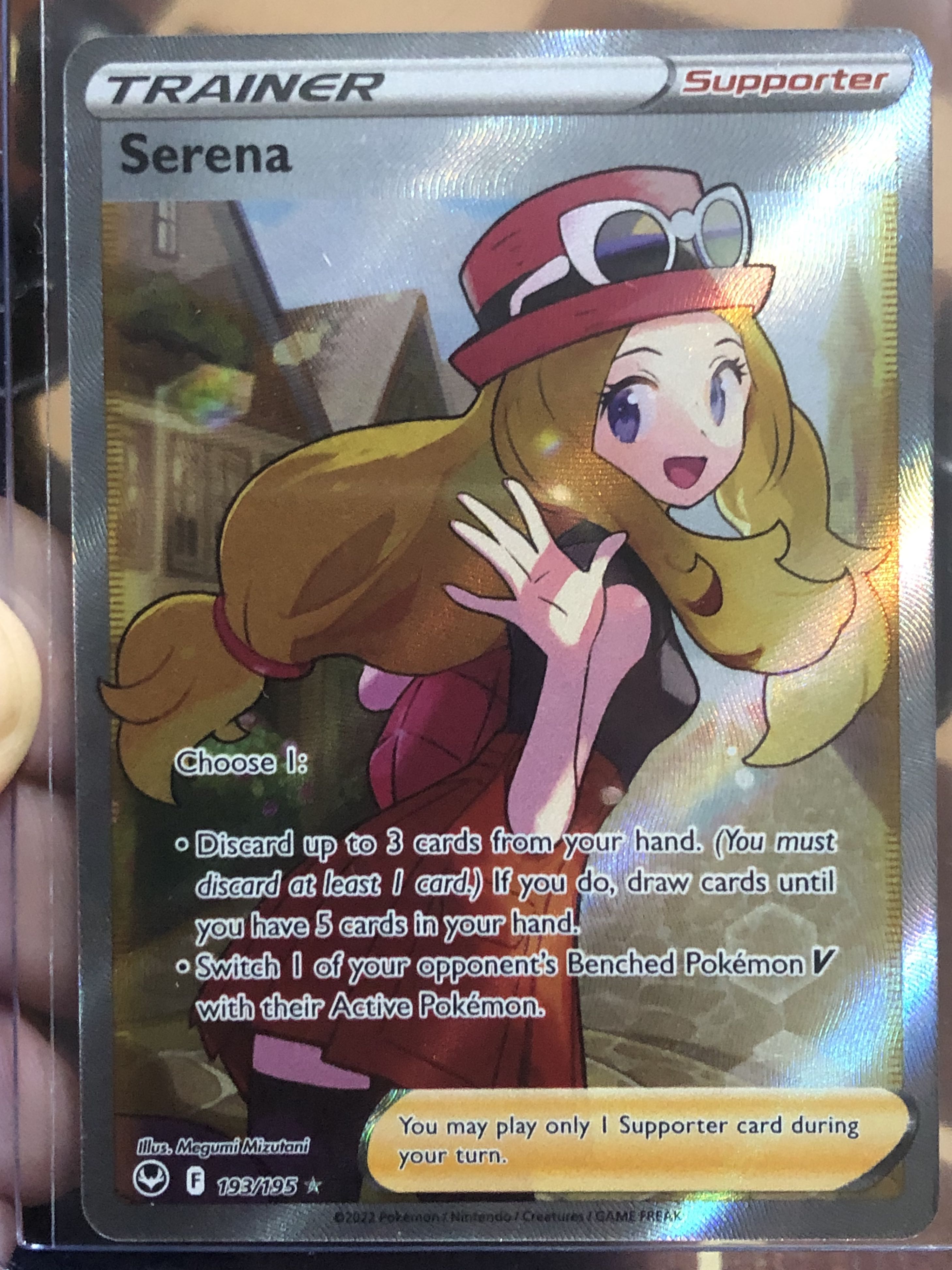 Serena Full Art, Hobbies & Toys, Toys & Games on Carousell