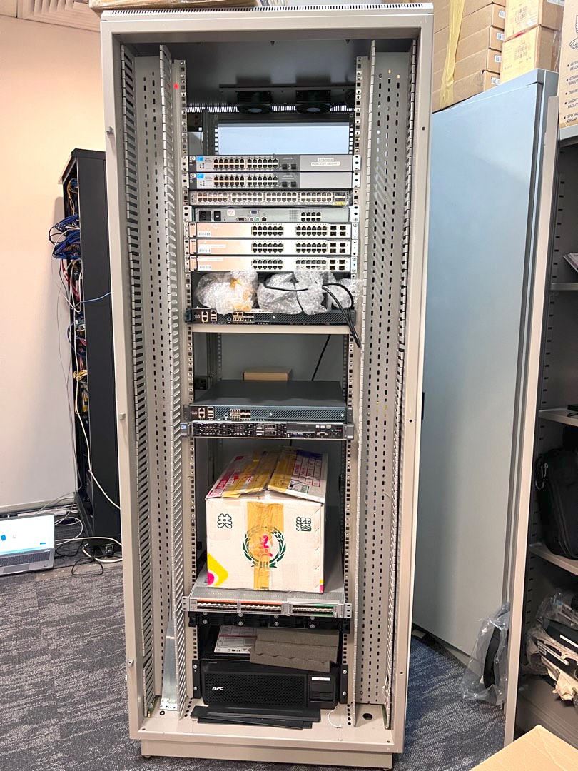 Server rack , Furniture & Home Living, Furniture, Shelves, Cabinets ...