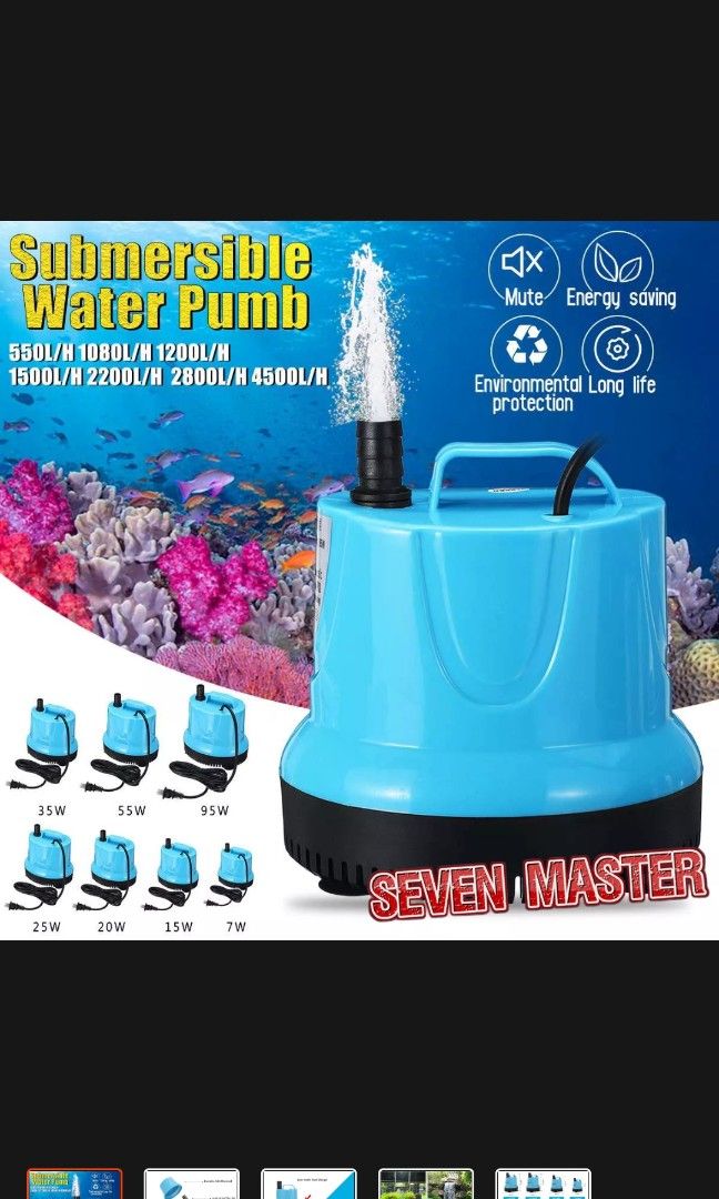 Seven Master 25W pump, Furniture & Home Living, Home Decor, Other Home ...