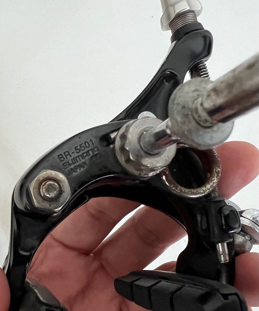 Shimano rim brakes and front derailleur, Sports Equipment, Bicycles ...