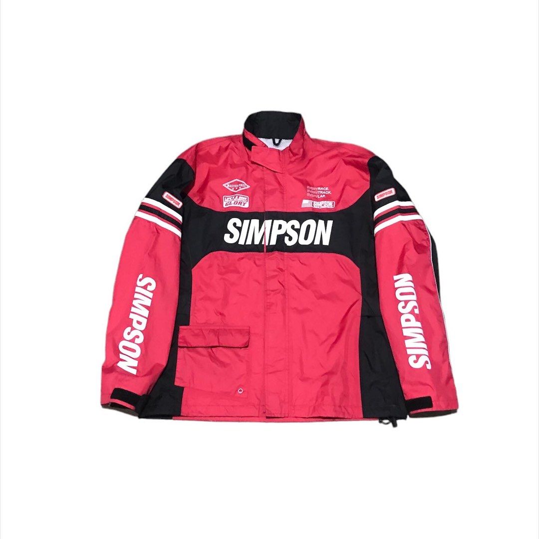 Simpson racing jacket no yellowcorn, Fesyen Pria, Pakaian , Baju Luaran ...