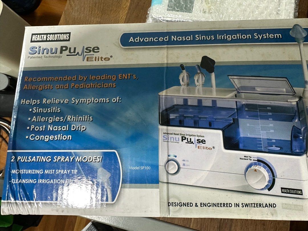 SinuPulse Elite Advanced Nasal Sinus Irrigation System, Health ...