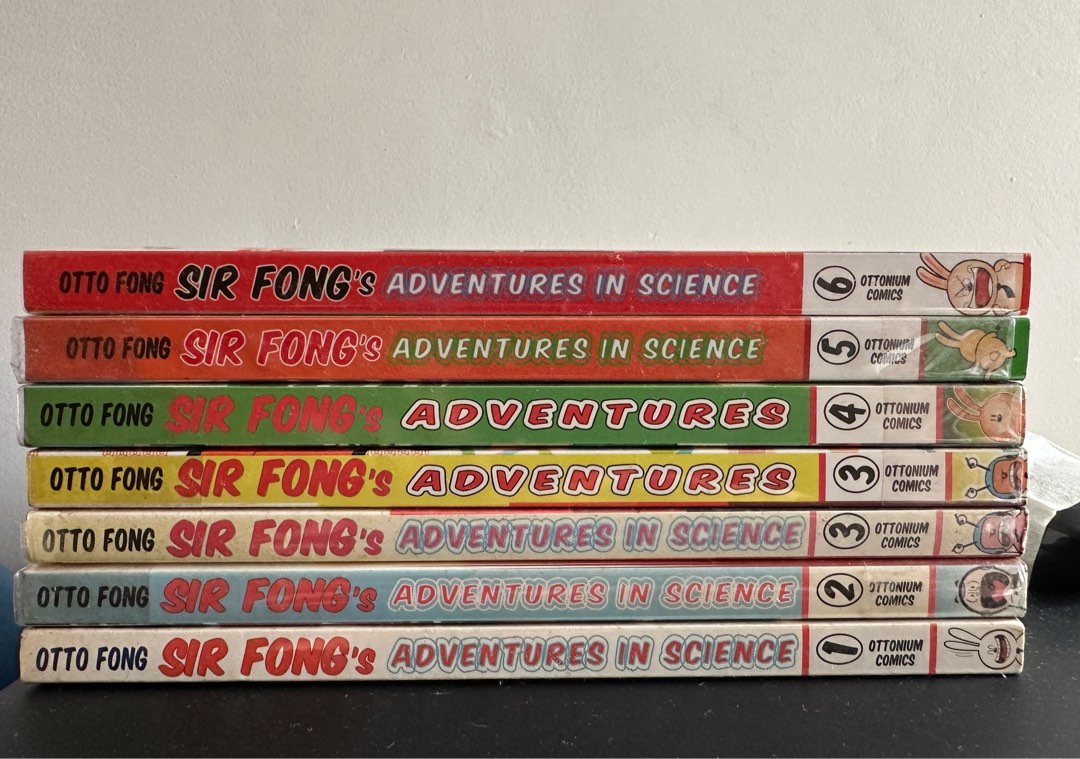 Sir Fong - Adventures In Science Book 1-6, Hobbies & Toys, Books ...