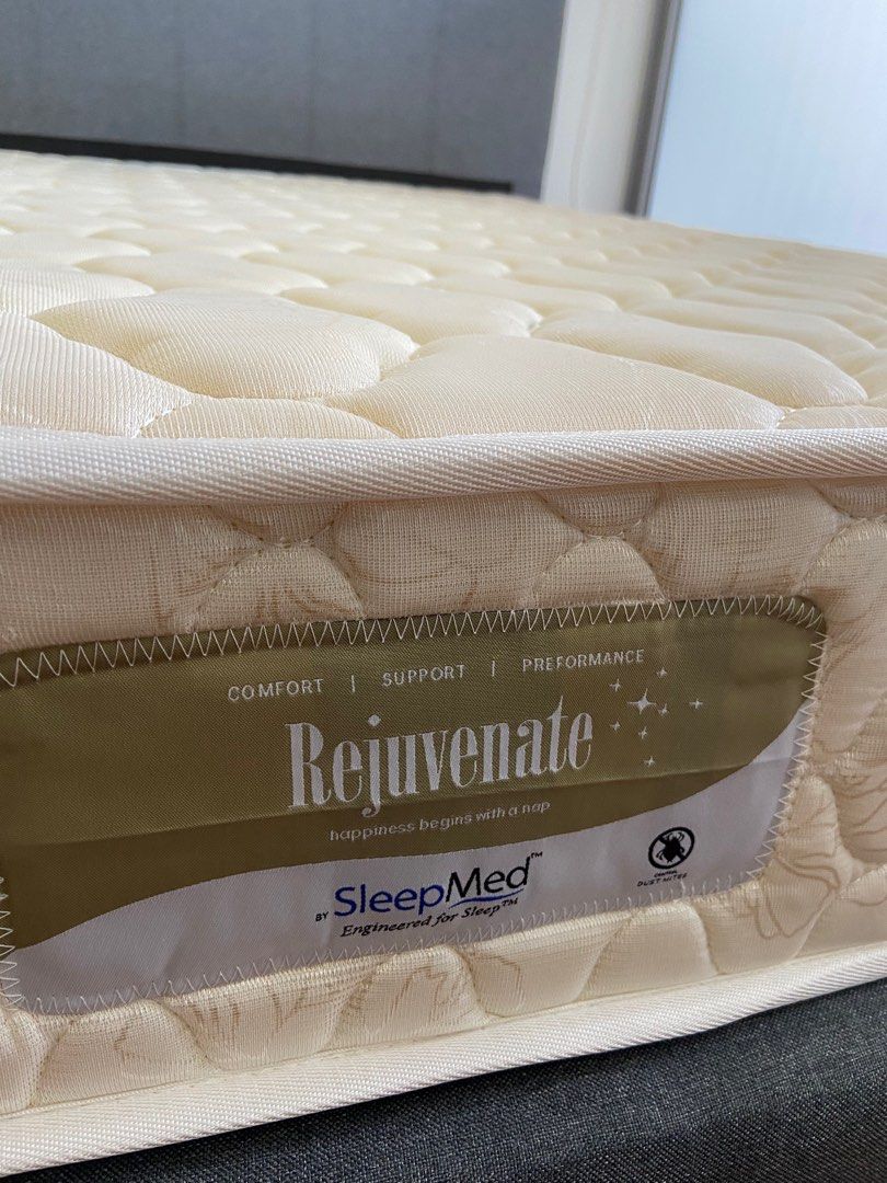 SleepMed Rejuvenate Mattress Queen size, Furniture & Home Living ...