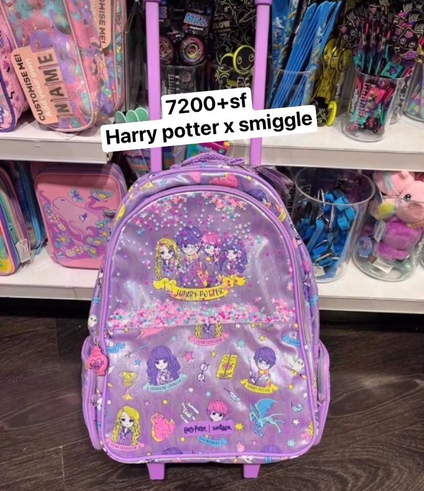 Smiggle trolley marvel minecraft harry potter, Babies & Kids, Babies ...