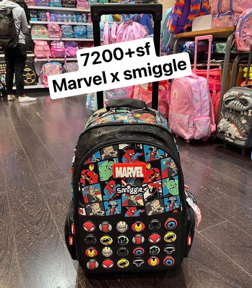 Smiggle trolley marvel minecraft harry potter, Babies & Kids, Babies ...