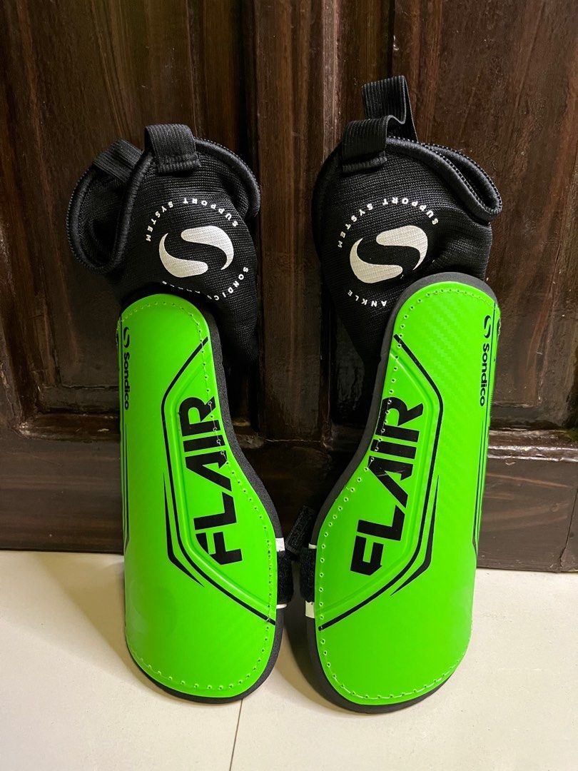 Sondico Flair Ankle Shinguards, Health & Nutrition, Braces, Support ...