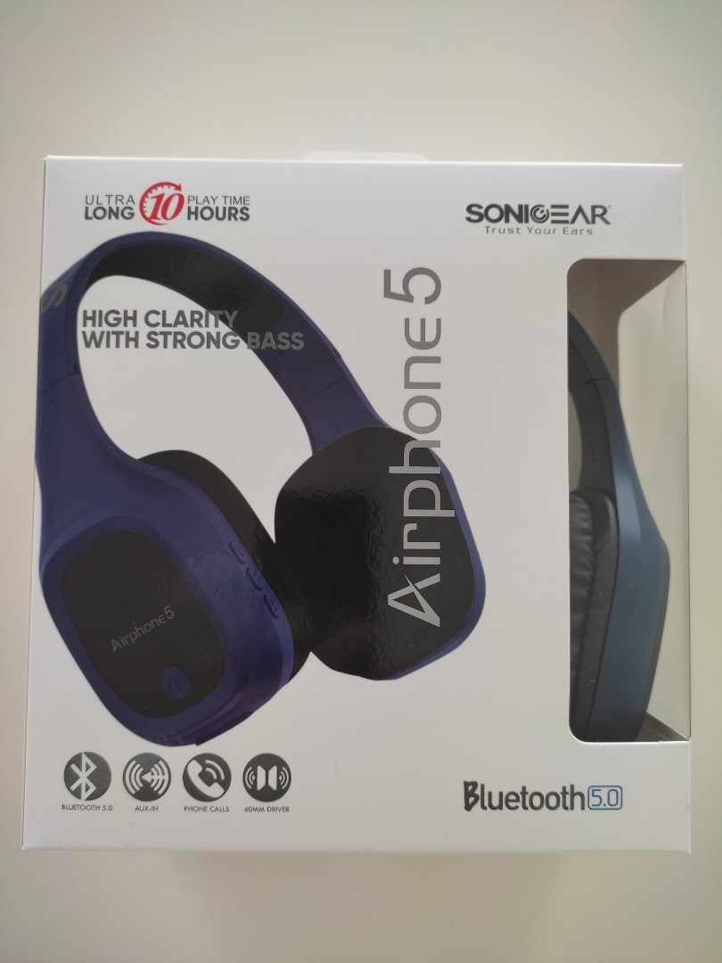 Sonicgear Airphone 5, Audio, Headphones & Headsets on Carousell