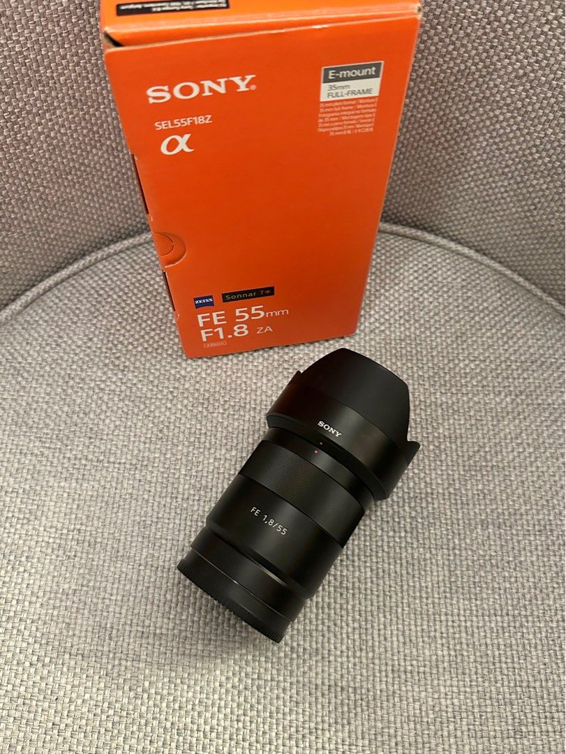 SONY FE 55MM F1.8 Zeiss (99.9% new) - unregister sony singapore ...